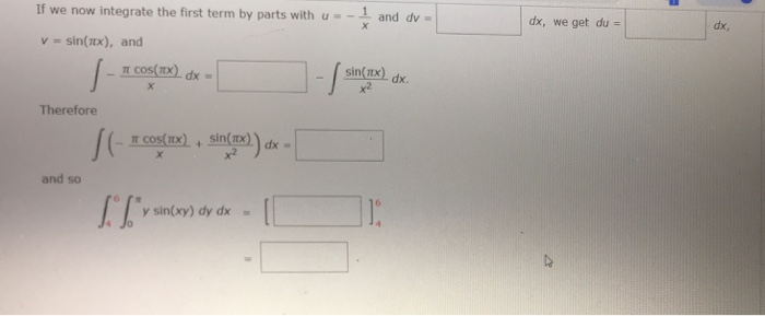 Solved EXAMPLE 3 Evaluate y sin(xy) dA, where R [4, 6] × [0, | Chegg.com