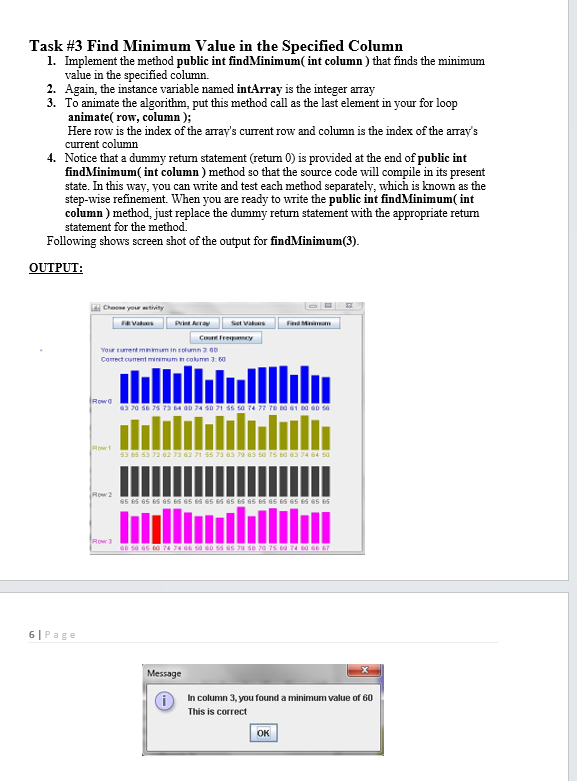 Lab Objectives - Be able to declare two-dimensional | Chegg.com