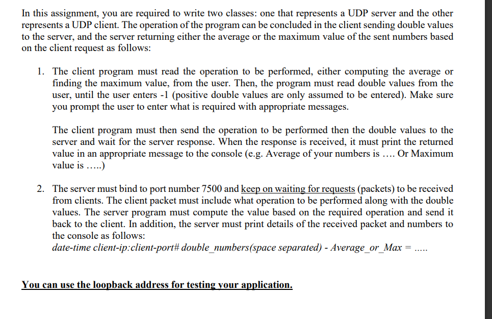 Solved In this assignment, you are required to write two | Chegg.com