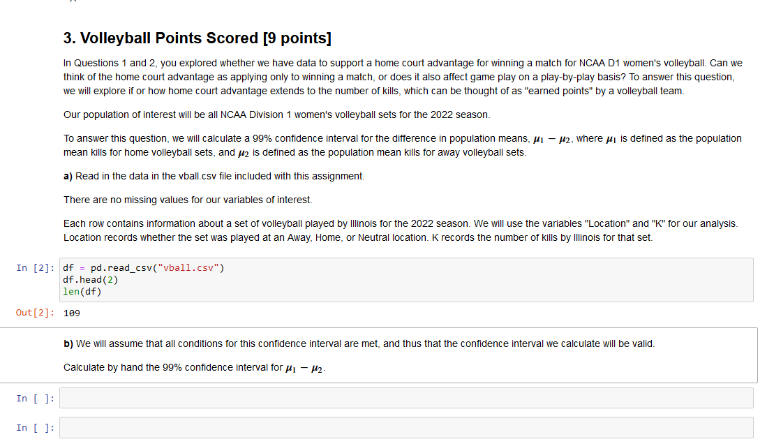 Solved In Questions 1 and 2, you explored whether we have | Chegg.com