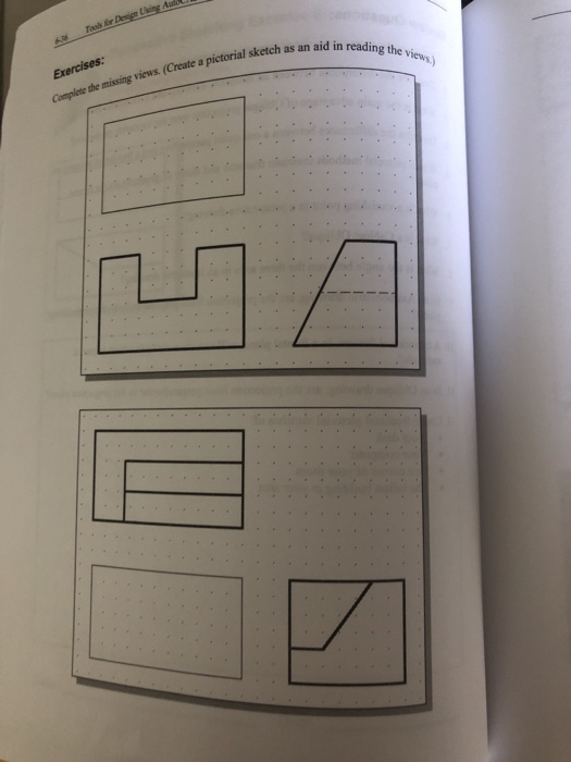 Solved Exercises: Complete the missing views. (Create a | Chegg.com