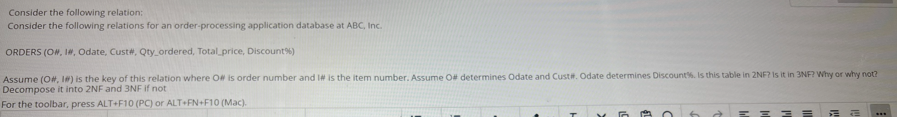 Solved Consider the following relation: Consider the | Chegg.com
