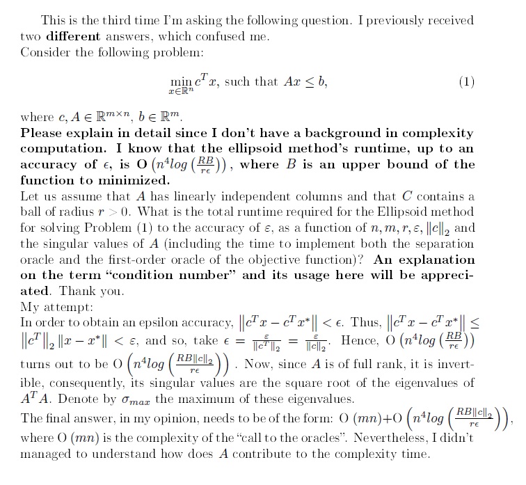 Solved This is ﻿the third time I'm ﻿asking the following | Chegg.com