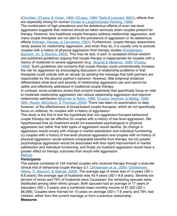 Solved Read the article and tell me the abstract, intro, | Chegg.com
