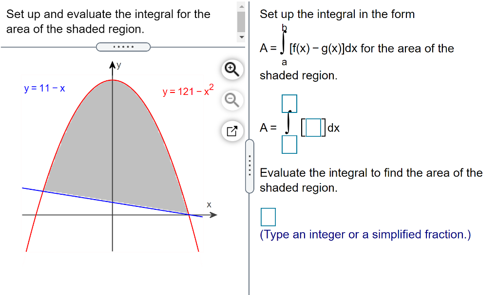 Solved Set up the integral in the form Set up and evaluate | Chegg.com