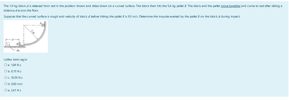 Solved The 1,6-kg block A is released from rest in the | Chegg.com Solved The 1,6-kg block A is released from rest in the | Chegg.com