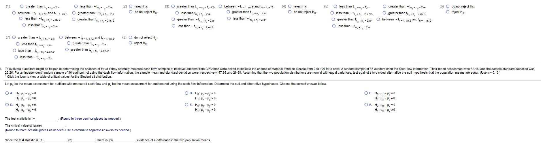 Solved 4: Table of Critical Values Upper Critical Values of | Chegg.com