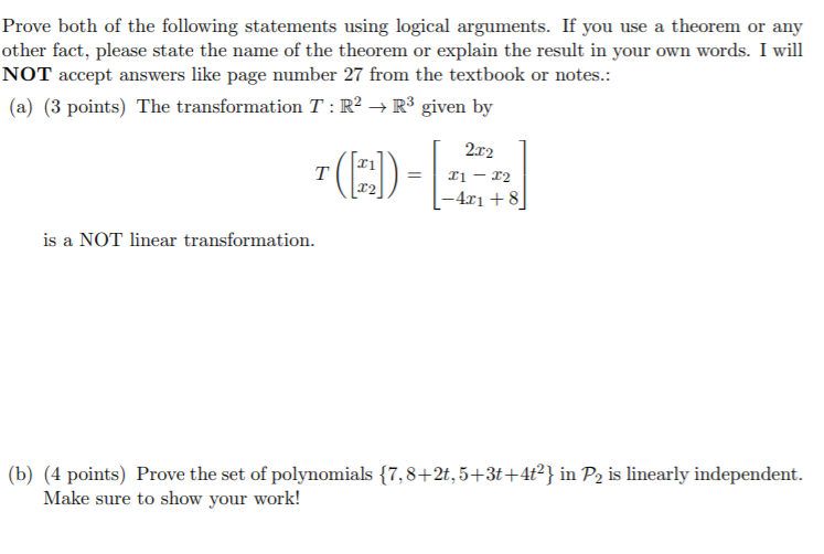 Solved Prove both of the following statements using logical | Chegg.com
