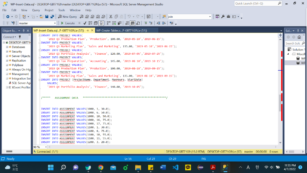 Solved Use the WP Database to complete the following | Chegg.com