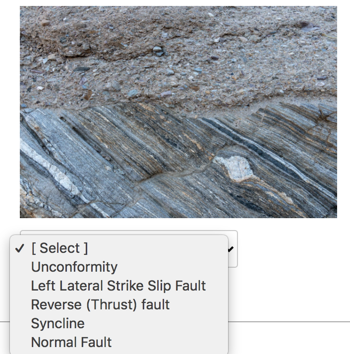 Solved [ Select ] Anticline Syncline Normal Fault Right | Chegg.com