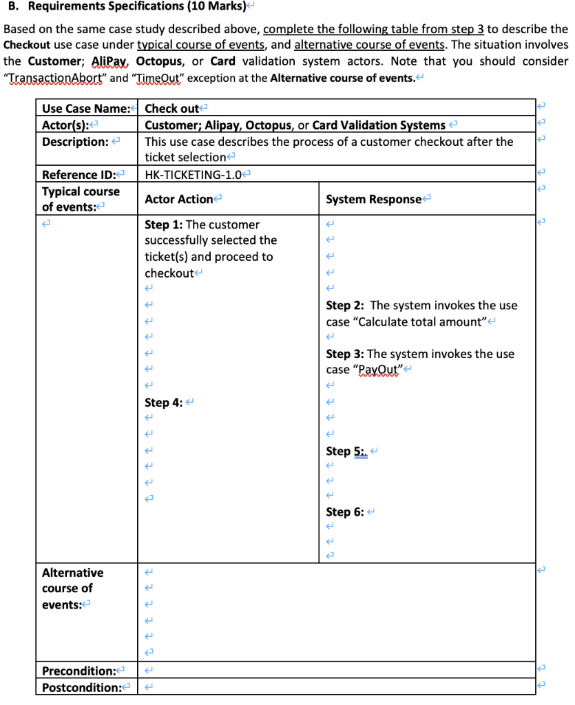 Solved Section 2. Software Requirements Analysis - CILO2 (20 | Chegg.com