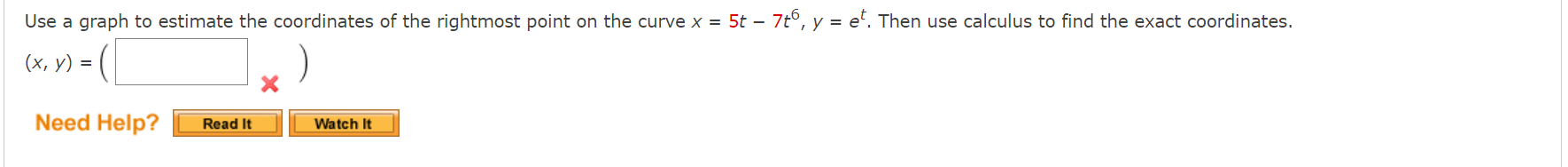 Solved Use a graph to estimate the coordinates of the | Chegg.com