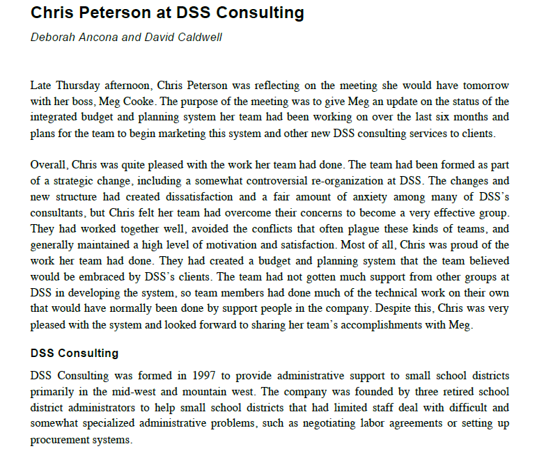 Read the attached case study to answer A and B. A. | Chegg.com