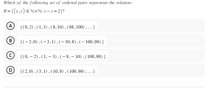 Solved Write the following set in roster notation: A={3x:x∈N | Chegg.com