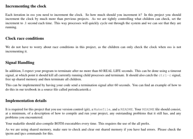 Solved Hello. I need help completing this code for oss and | Chegg.com