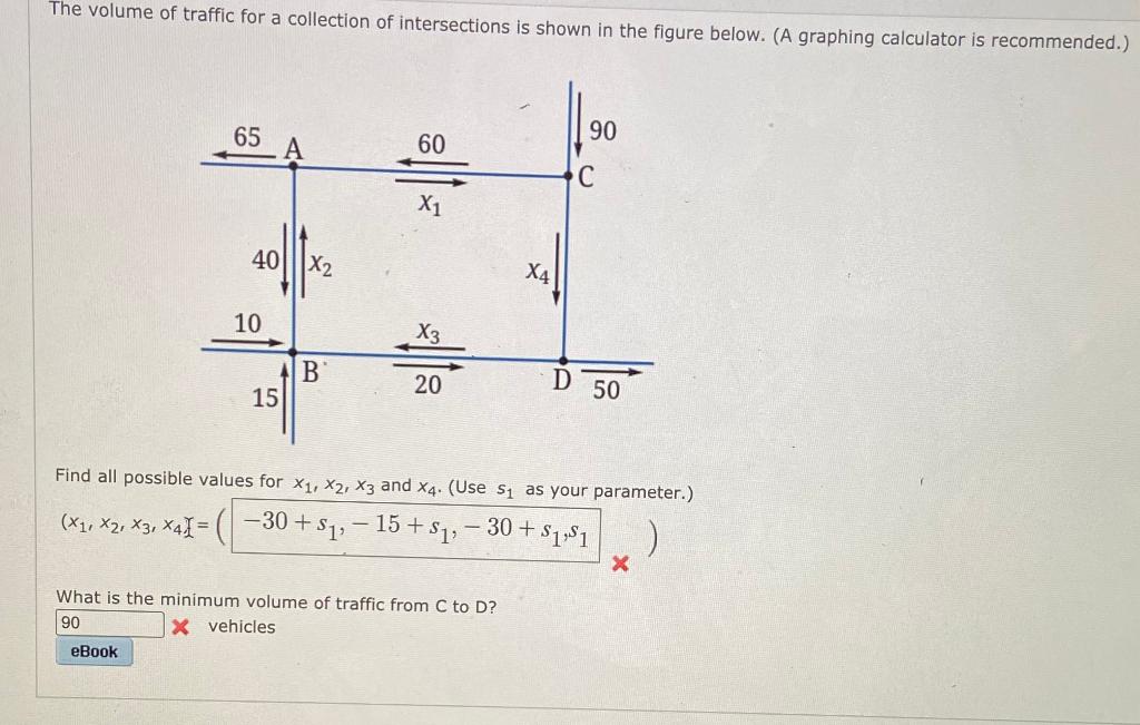 Solved The volume of traffic for a collection of | Chegg.com