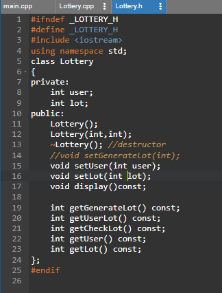 Solved Programming Challenges 14. Lottery Application pag. | Chegg.com