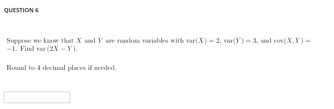 Solved suppose we know that X and Y are random variables | Chegg.com
