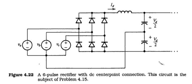 Solved 4.15 How is the operation of the 6-pulse circuit of | Chegg.com
