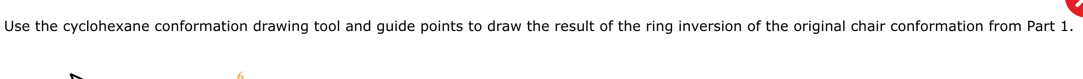 Solved Consider the cyclohexane below. Use the | Chegg.com