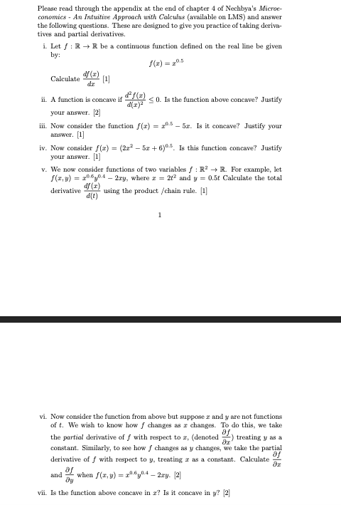 Solved Please read through the appendix at the end of | Chegg.com
