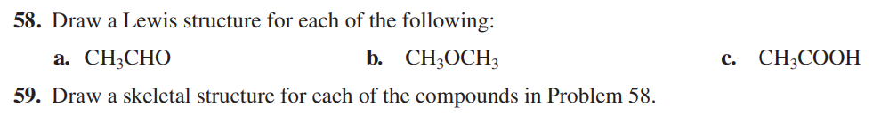 Solved Draw a Lewis structure for each of the | Chegg.com