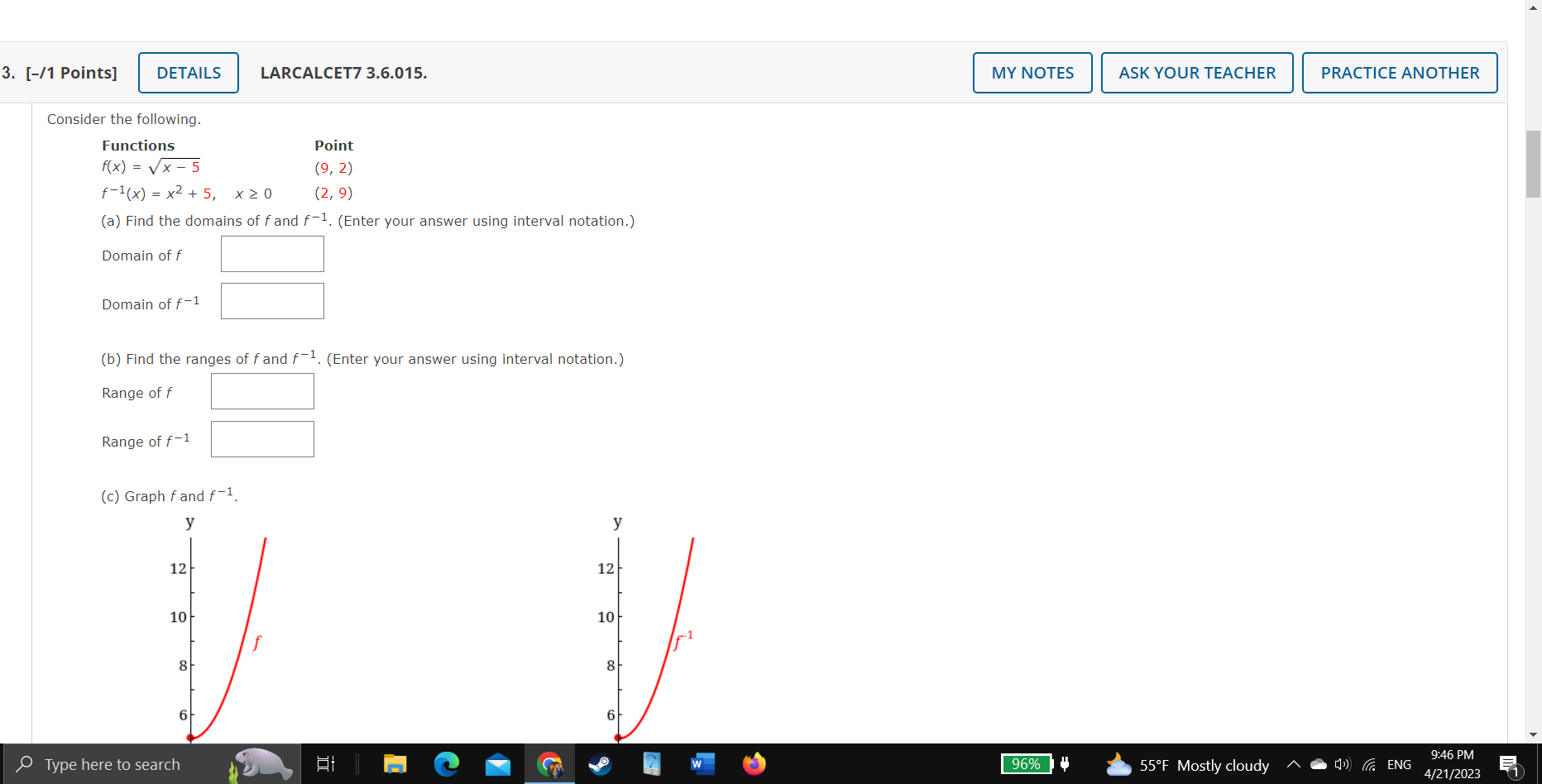 Solved Consider the following. Functions | Chegg.com