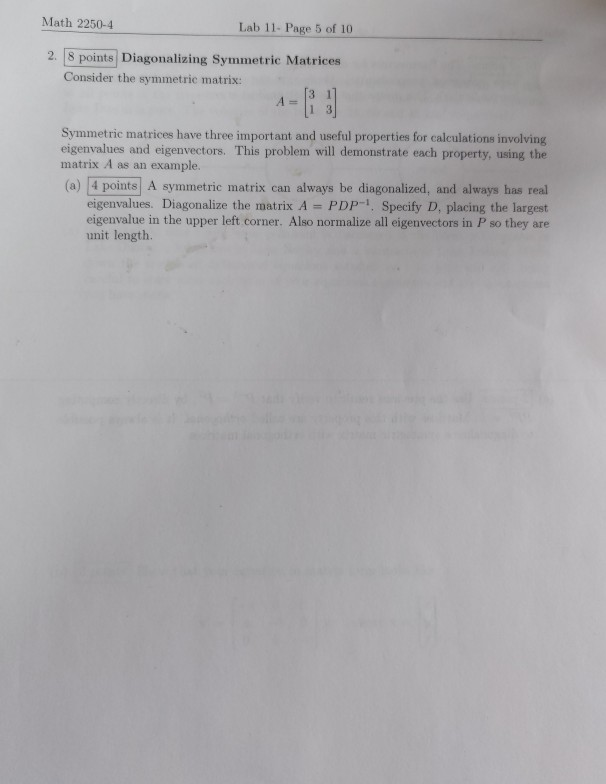 Solved Math 2250-4 Lab 11- Page 5 of 10 2. 8 points | Chegg.com