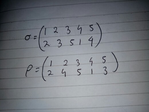 Solved Determine Whether The Following Permutations Are Even