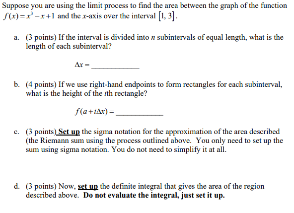 Solved Suppose you are using the limit process to find the | Chegg.com