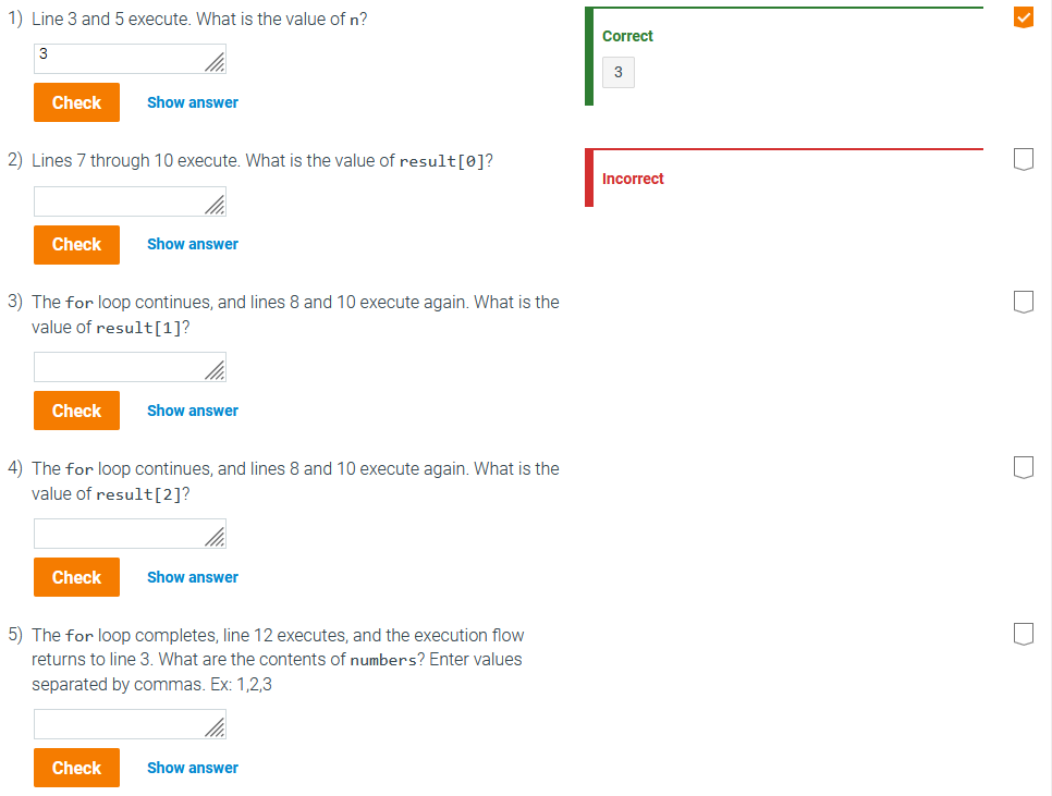Solved What happens when the following code is executed?1) | Chegg.com