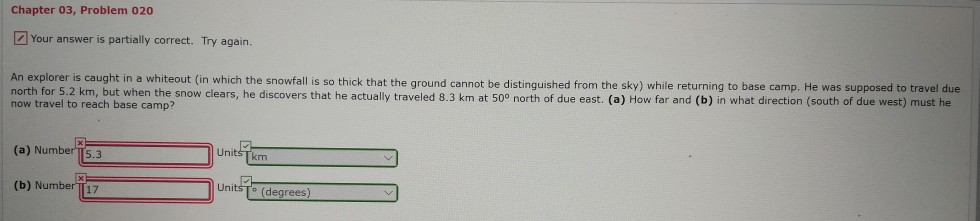 Solved Chapter 03, Problem 020 Your answer is partially | Chegg.com