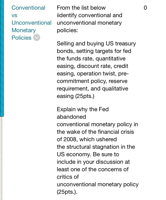 Solved Conventional From The List Below Vs Unconventional Chegg