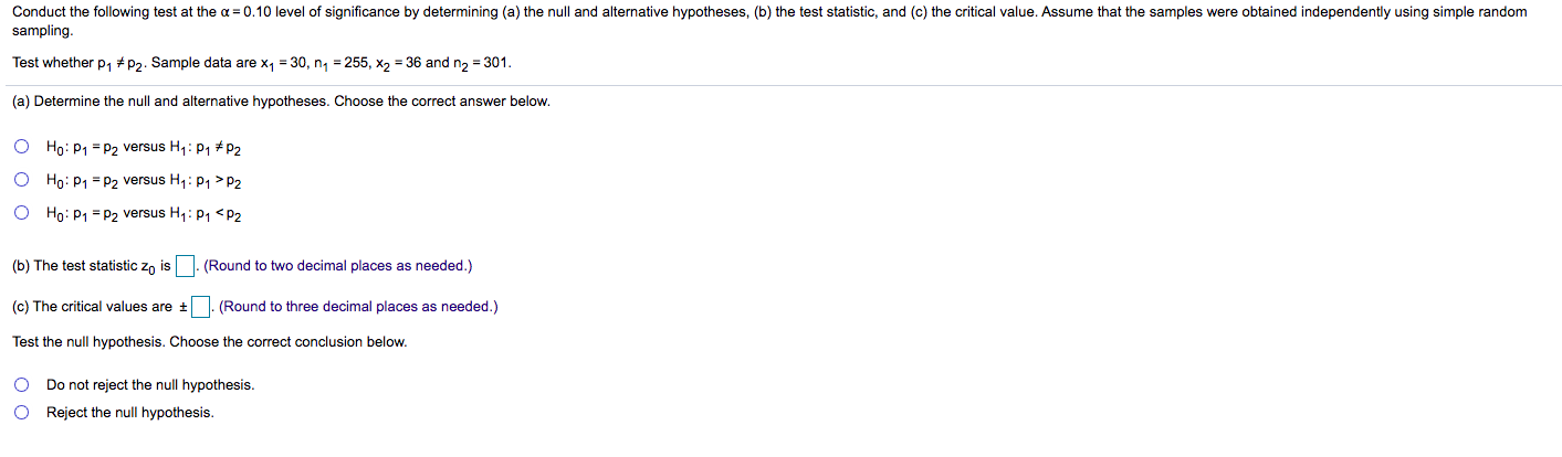 Solved To test Ho: j = 40 versus Hy: 1