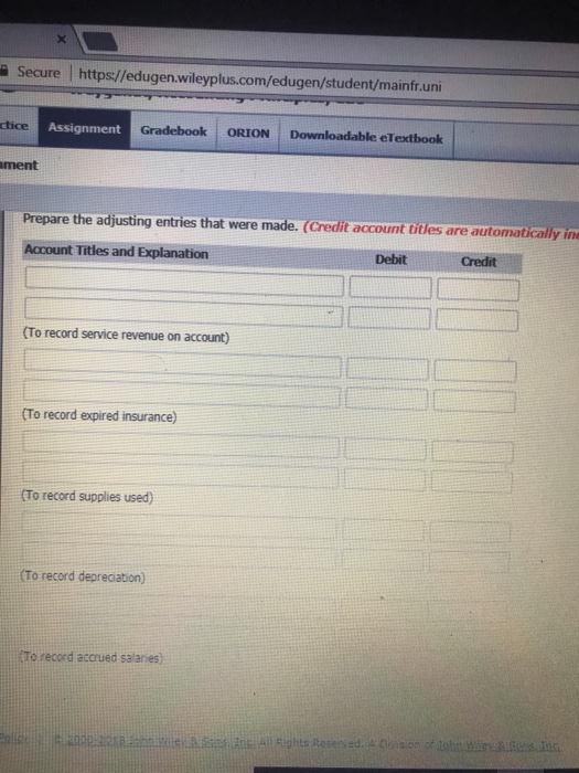 Solved Fill in the missing amounts. Trial Balance Adjusted | Chegg.com Solved Fill in the missing amounts. Trial Balance Adjusted | Chegg.com