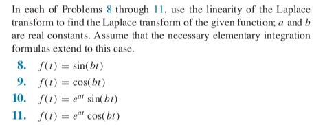 Solved In each of Problems 8 through 11, use the linearity | Chegg.com