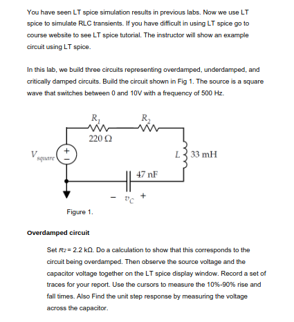 You have seen LT spice simulation results in previous | Chegg.com