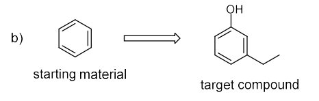 Solved 1. Propose reasonable multiple-step synthesis for the | Chegg.com