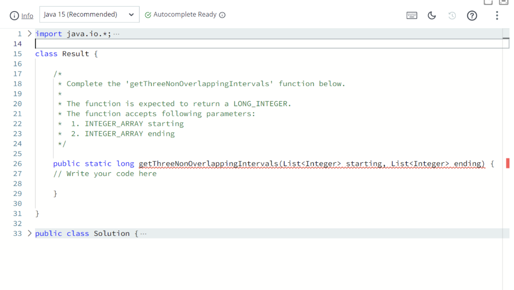 [Solved]: Please use java to solve this! 1. Non Ov