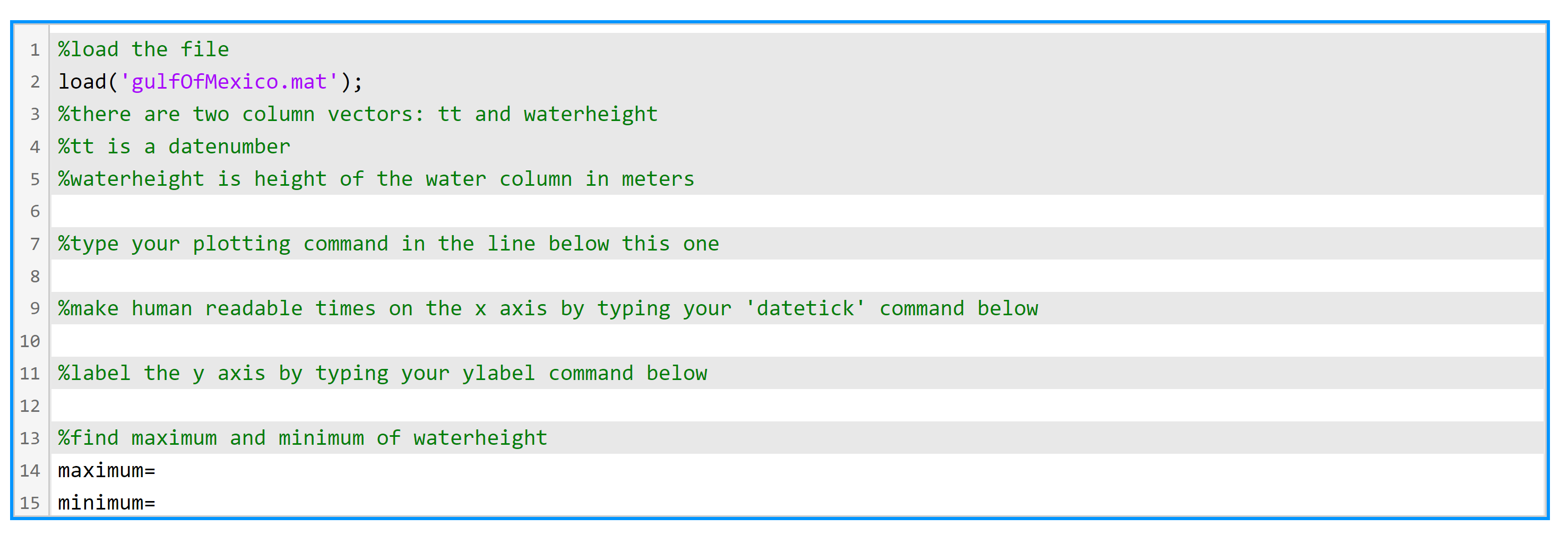 Solved In this problem you'll upload two columns of time | Chegg.com
