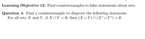 Solved Learning Objective 9. Compute unions, intersections, | Chegg.com