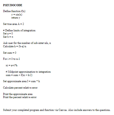 Solved Riemann sums are a zero order numerical integration | Chegg.com