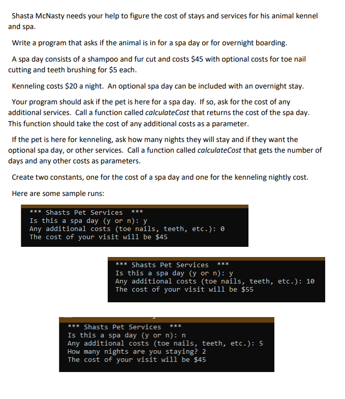 Solved Please create a program in C++ by following ALL the | Chegg.com