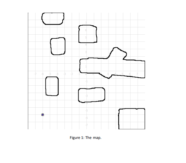 C Figure 1: The map. 1. (2-pt) The picture in | Chegg.com