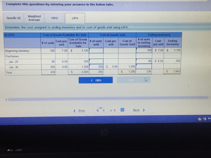 Solved Help Save & Exit Sub Saved The following information | Chegg.com