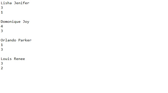 Solved Code is : C # program must be modular All static | Chegg.com