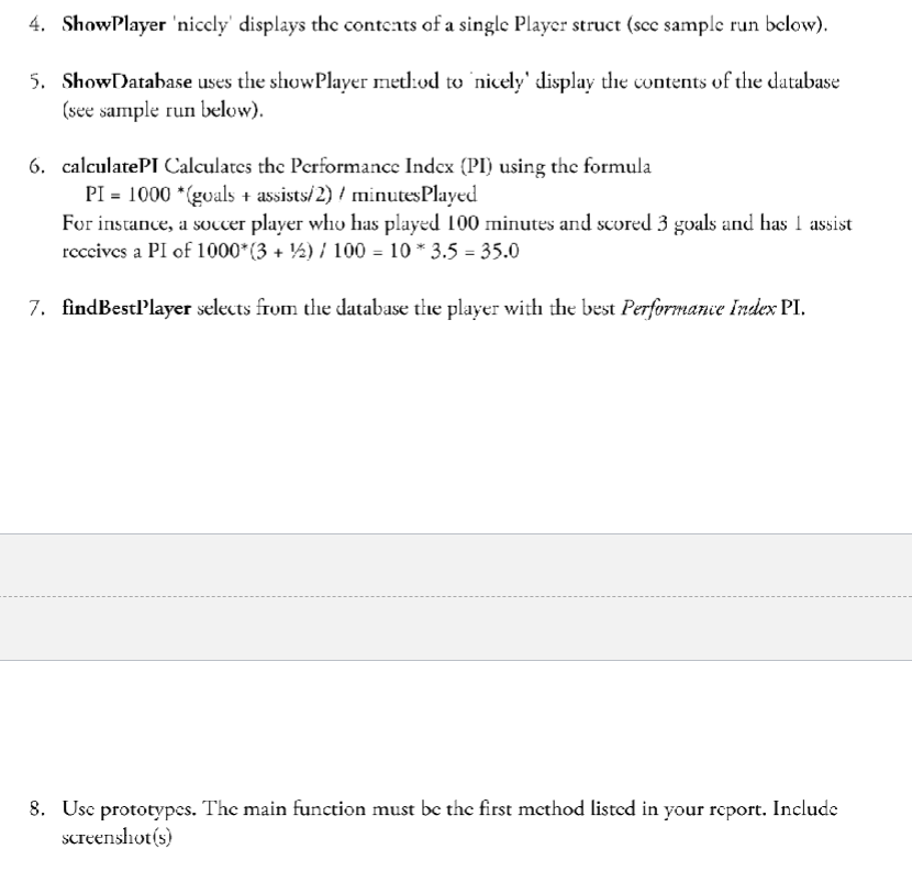 Solved Write a C++ app to crcate the Soccer-Piayers-2023 | Chegg.com