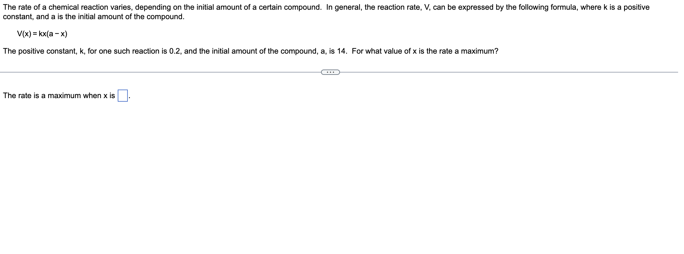 Solved The rate of a chemical reaction varies, depending on | Chegg.com