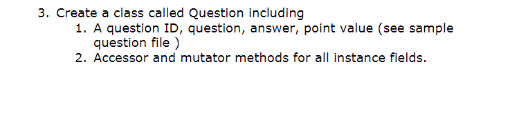 Solved 1. In this project you will implement a trivia game. | Chegg.com