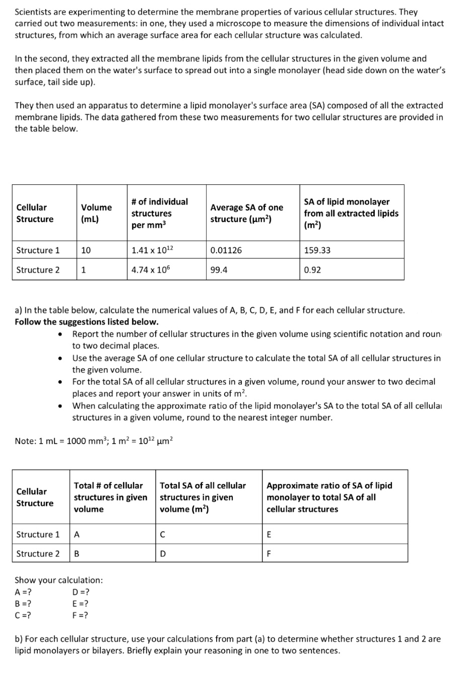 Solved Scientists are experimenting to determine the | Chegg.com